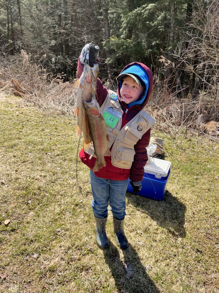 004 caden dippold, little guy with stringer of fish, elk county | Visit ...