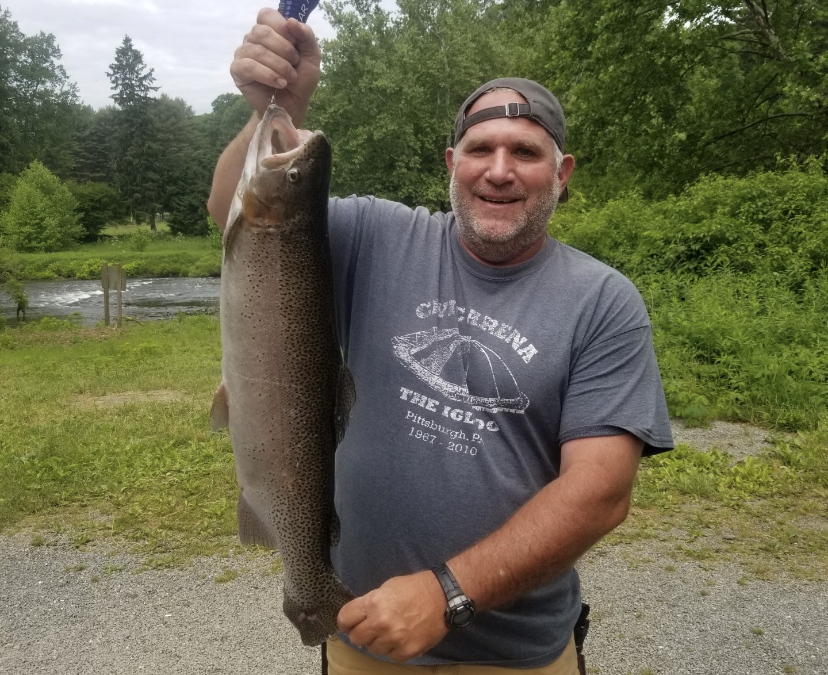 007, john Blumer, big guy, big fish, elk county | Visit PA Great Outdoors