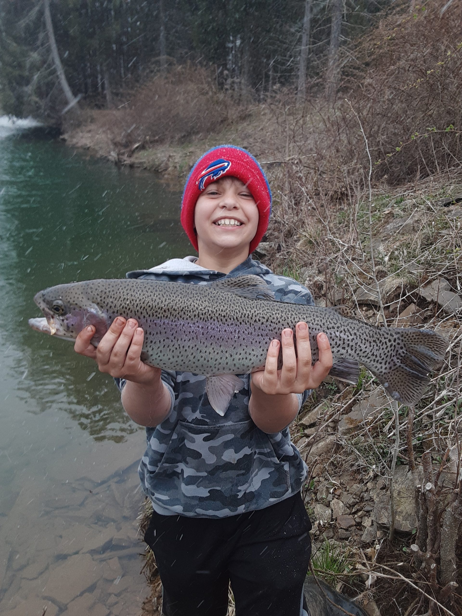 018, rogan pearson, boy by creek, fish, cameron county | Visit PA Great ...