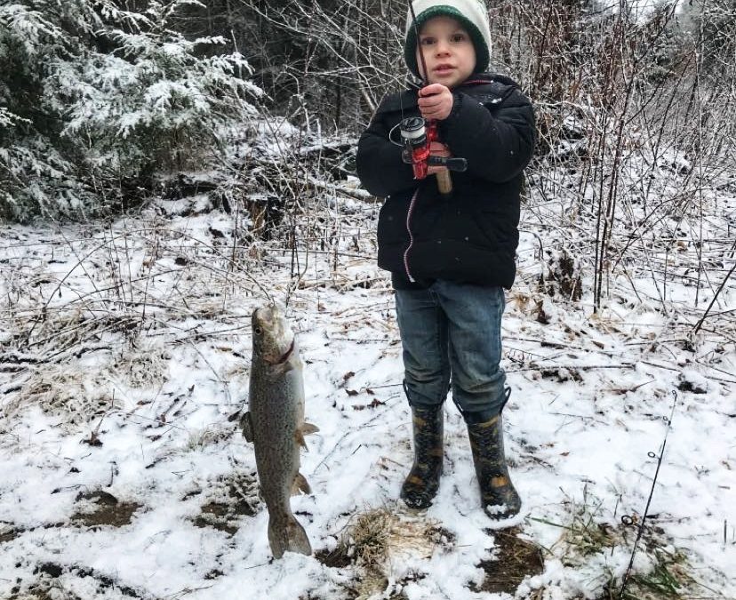 022-penny kay- little kid, snow, fish, Jefferson Co. | Visit PA Great ...