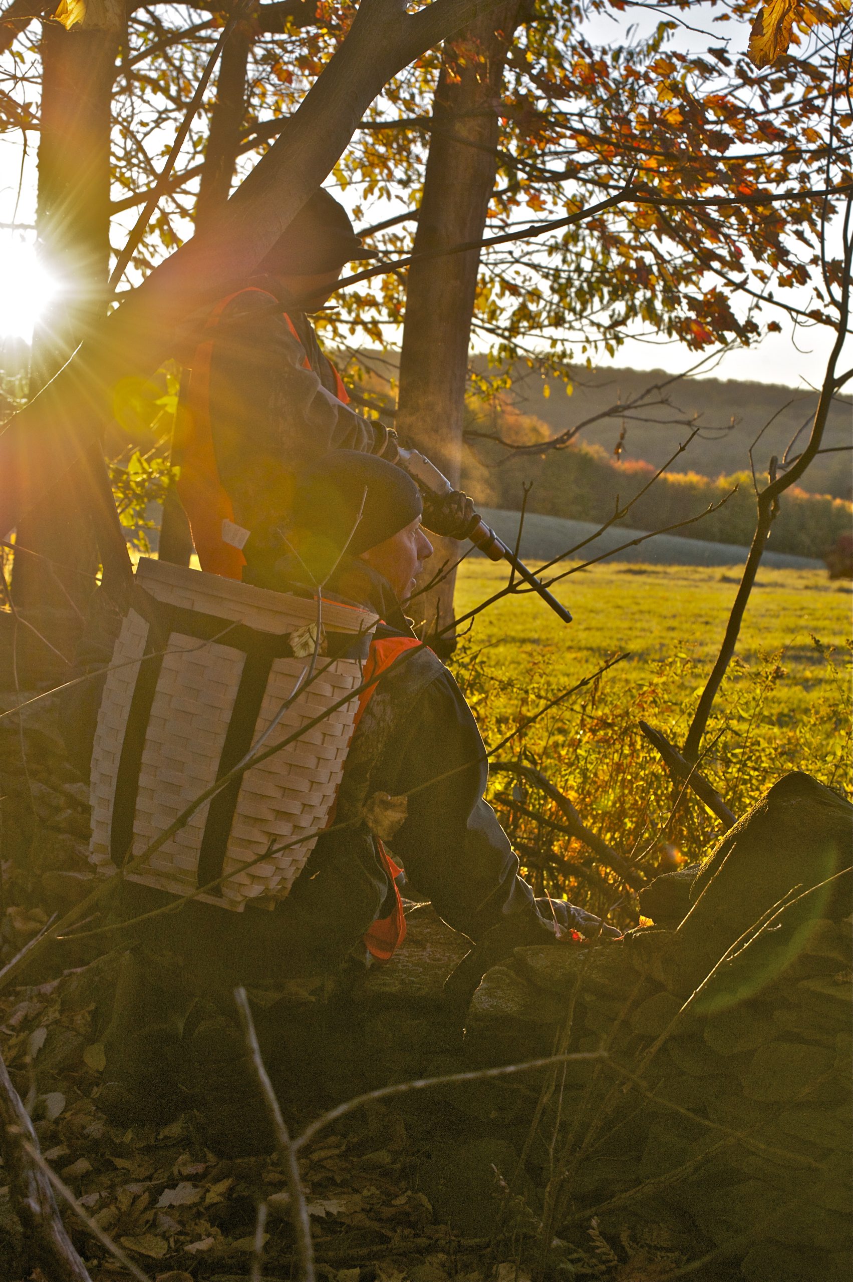 071 don miller, 2 hunters, fall, rifle, basket, gbstevenson dam | Visit ...