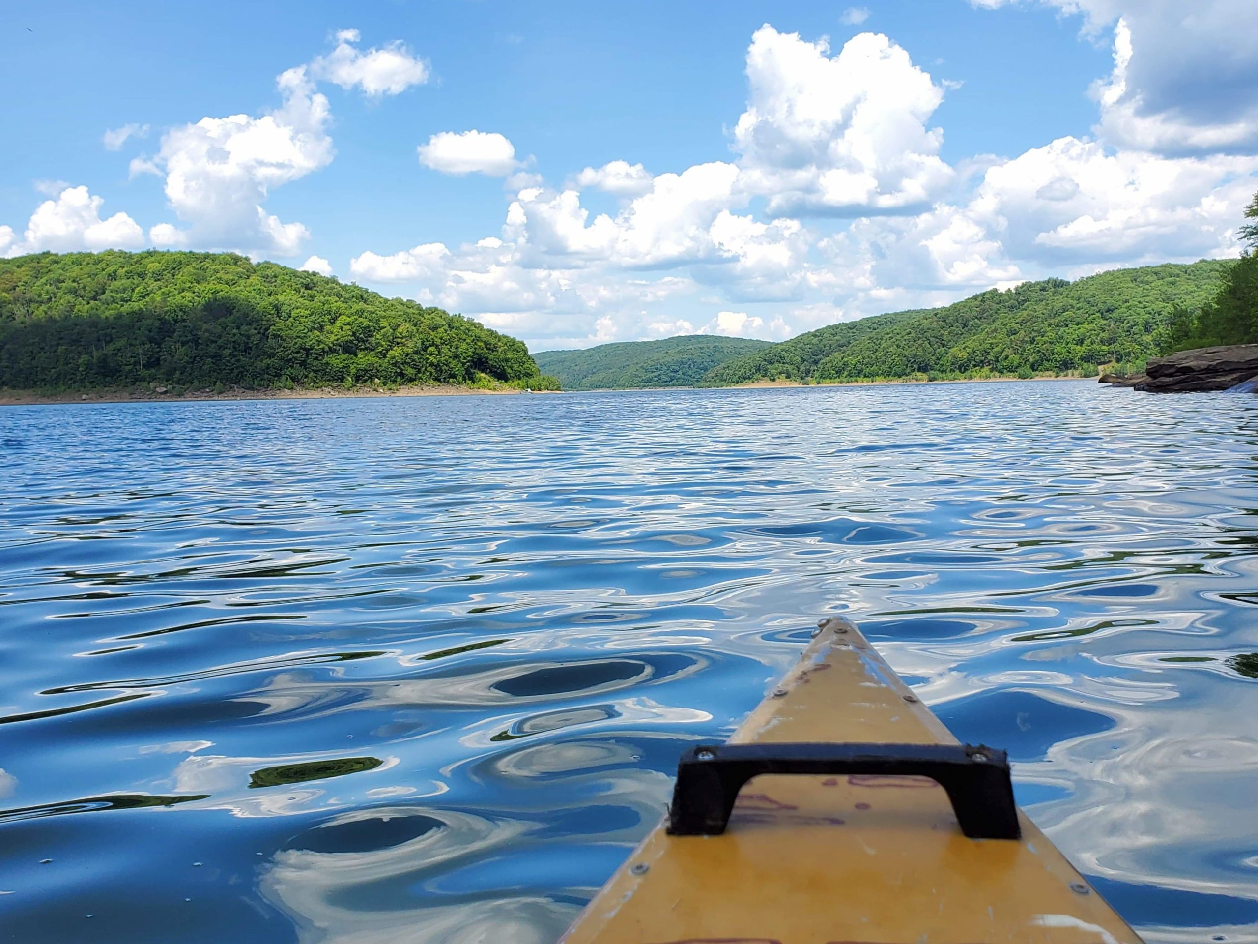 085 Jennifer Fannin East Branch Lake kayaking | Visit PA Great Outdoors