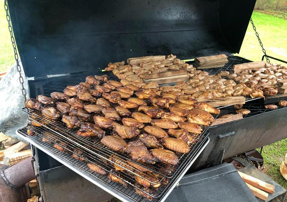 Bear Den Smokehouse and Tavern smoked wings | Visit PA Great Outdoors