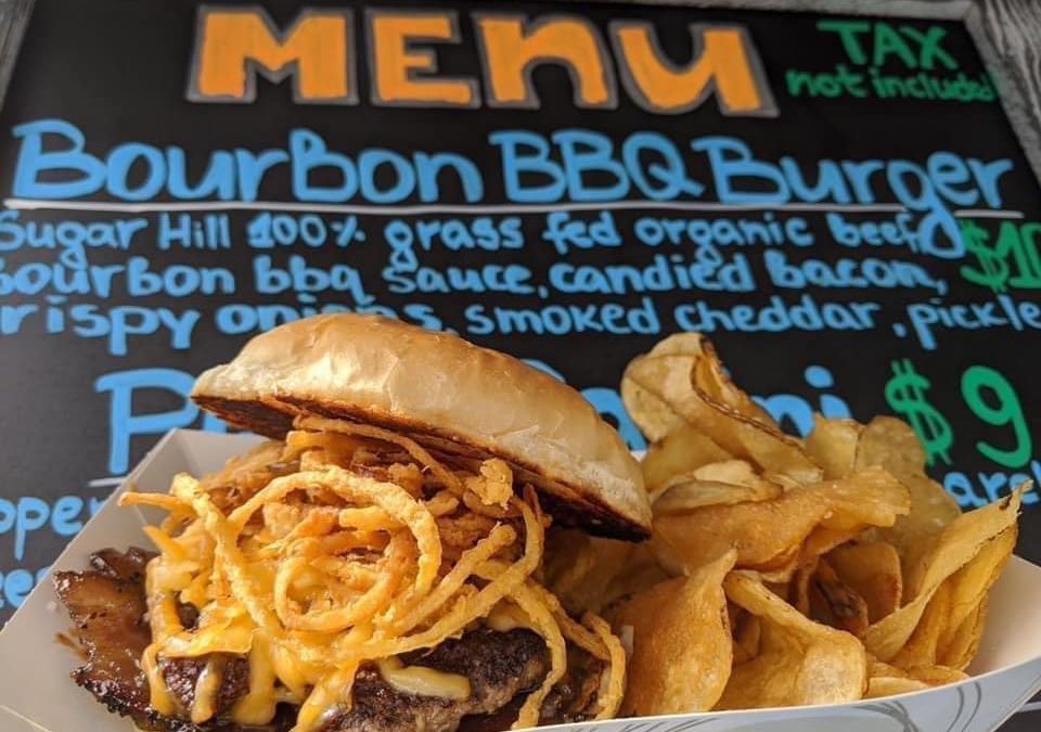 Bourbon BBQ Burger Anytime Lunch | Visit PA Great Outdoors