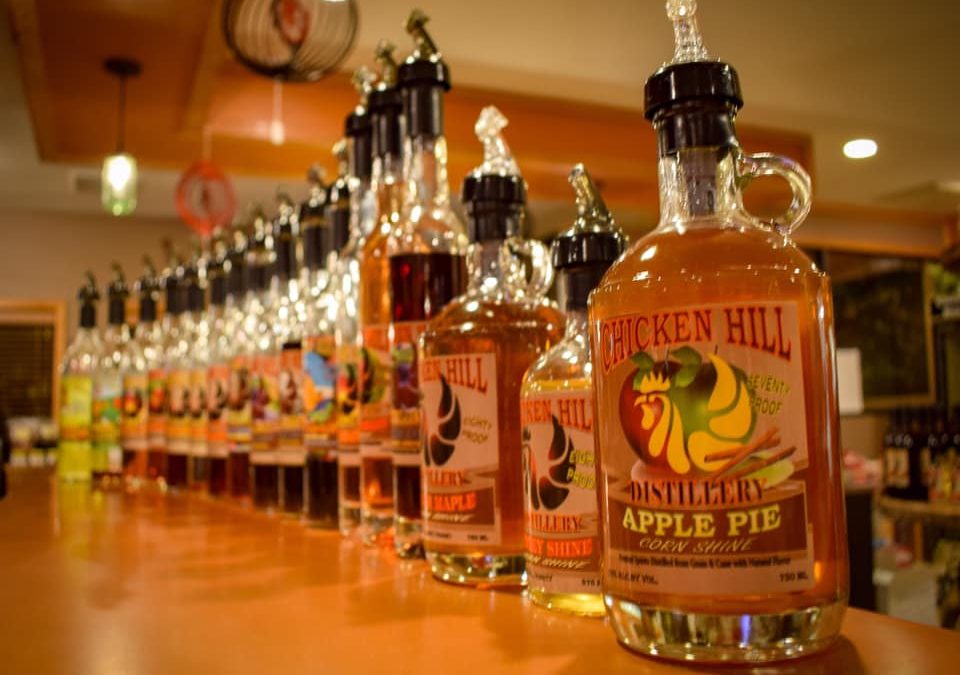 Chicken Hill Distillery moonshine | Visit PA Great Outdoors