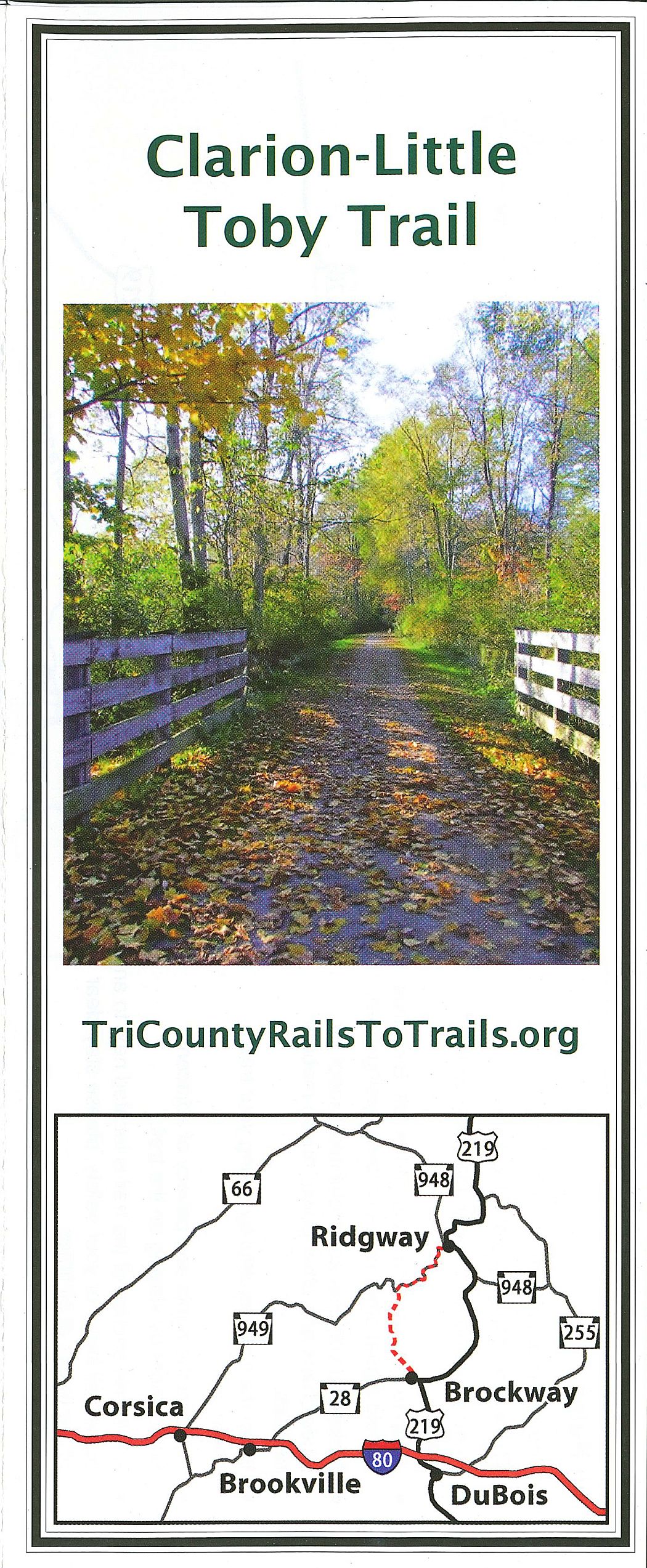 Clarion Little Toby Map Cover (2) | Visit PA Great Outdoors