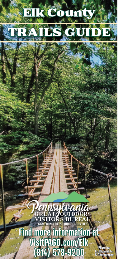 Elk County Trails Map Cover-2024 | Visit PA Great Outdoors
