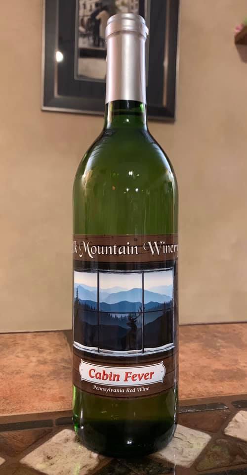 Elk Mountain Winery Cabin Fever Bottle | Visit PA Great Outdoors