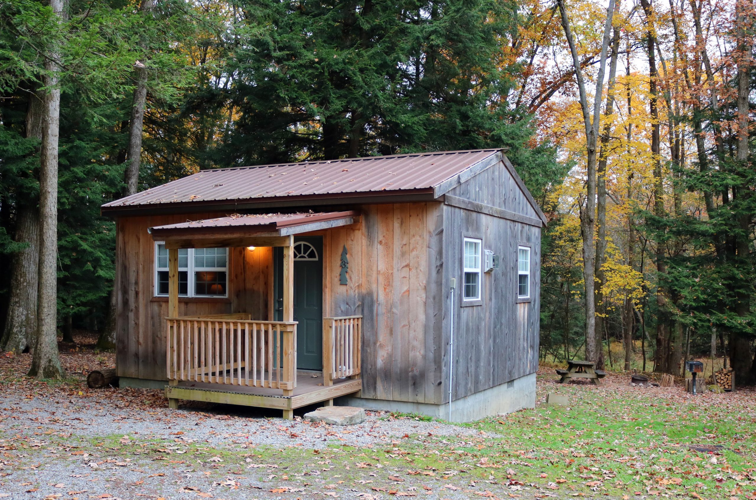 Fair Winds Cabins – Cabin 3 (Fall) | Visit PA Great Outdoors