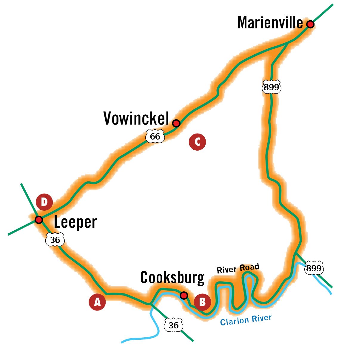 Fall Driving Tours: Cook Forest Loop | Visit PA Great Outdoors