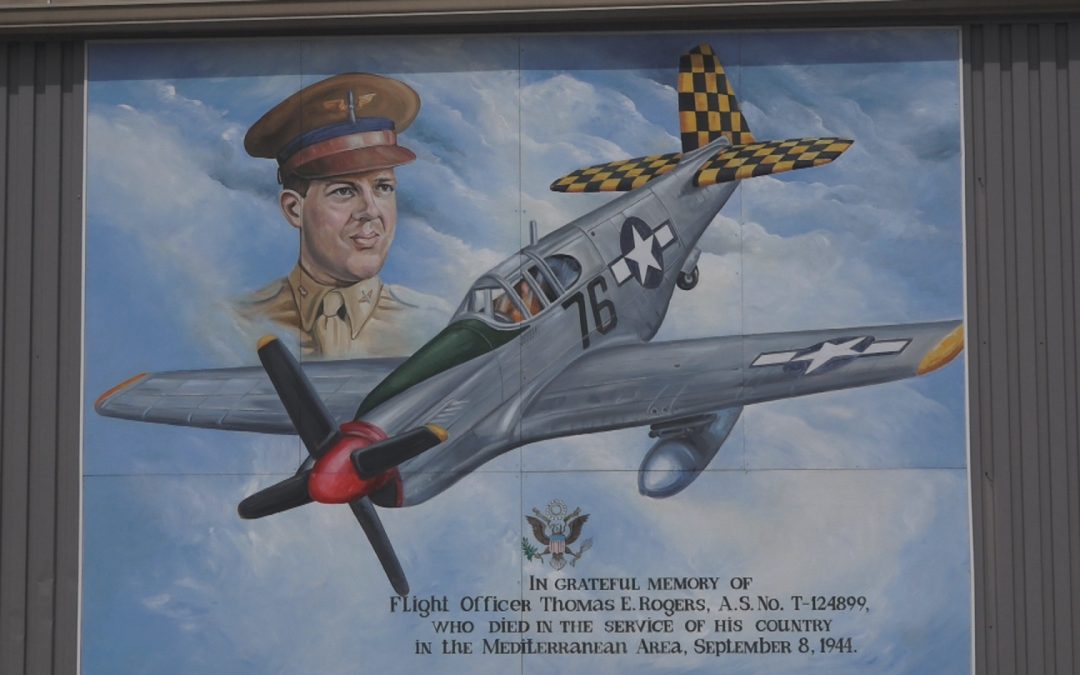 Fighter jet mural | Visit PA Great Outdoors