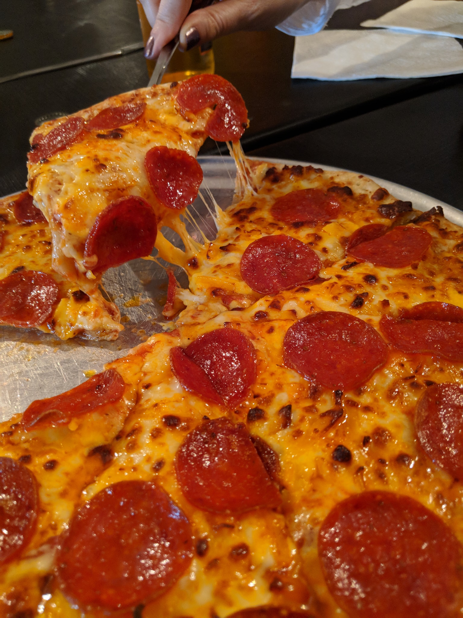 Laskas Pizza pepperoni pizza | Visit PA Great Outdoors
