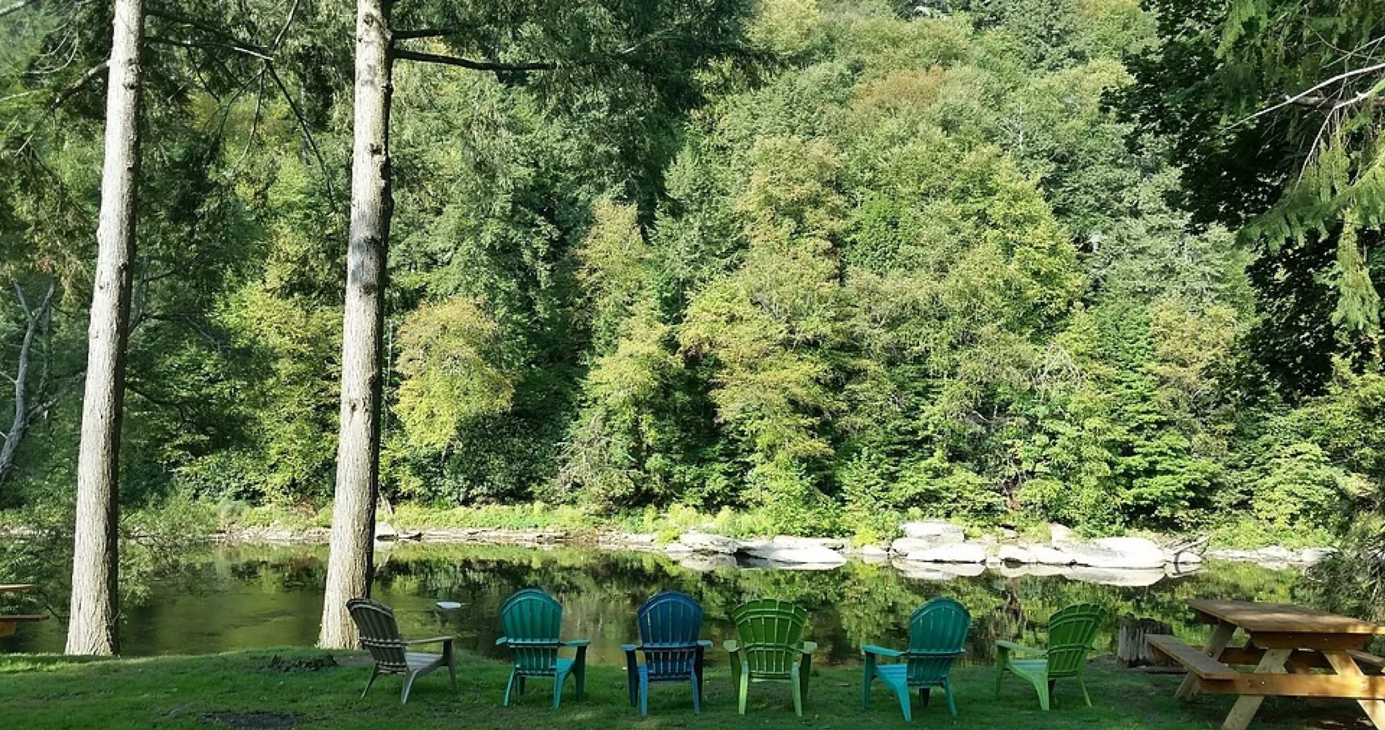 MacBeth Cabins river | Visit PA Great Outdoors