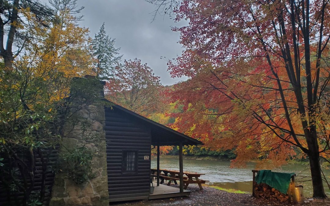 MacBeths Cabin fall leaves clarion river cook forest | Visit PA Great ...