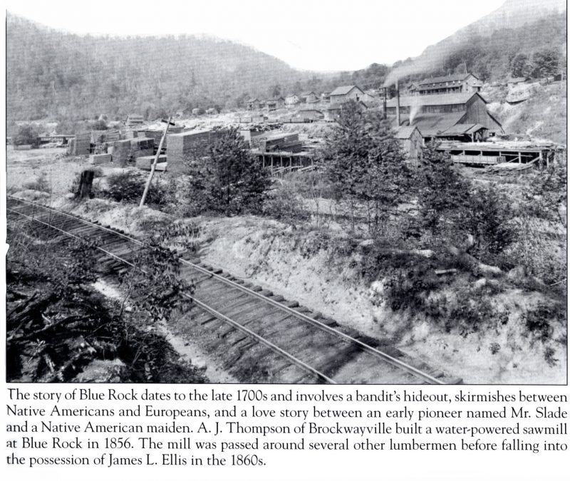 Town-of-Blue-Rock-on-the-Ridgway-and-Clearfield-Branch-of-the ...