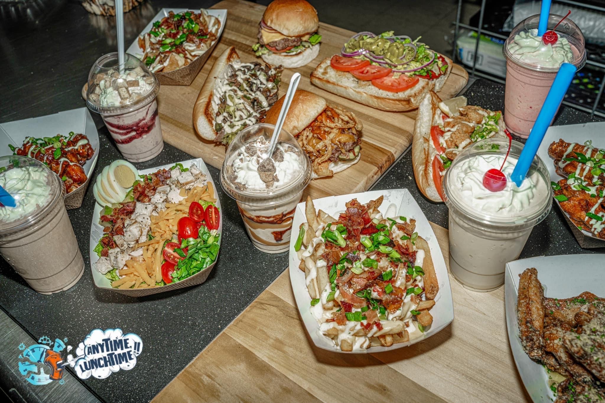 anytime lunch time assorted food and drink | Visit PA Great Outdoors