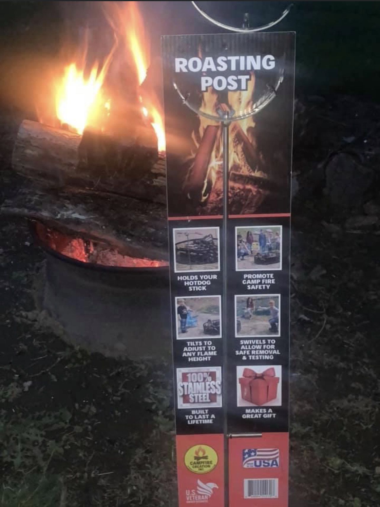 campfire creation fire pot | Visit PA Great Outdoors