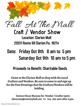 clarion mall event | Visit PA Great Outdoors