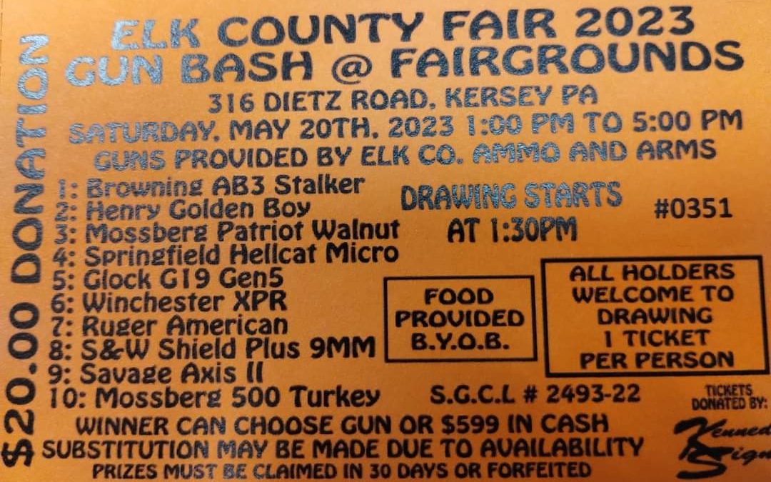 elk co fair gun bash | Visit PA Great Outdoors