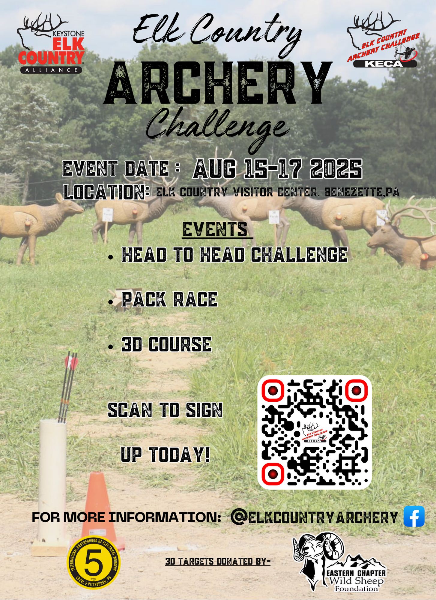 elk country archery challenge poster | Visit PA Great Outdoors