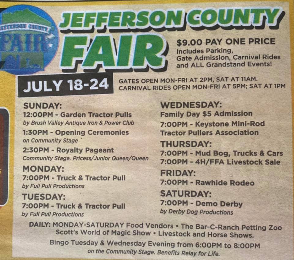 jefferson county fair 2021 | Visit PA Great Outdoors