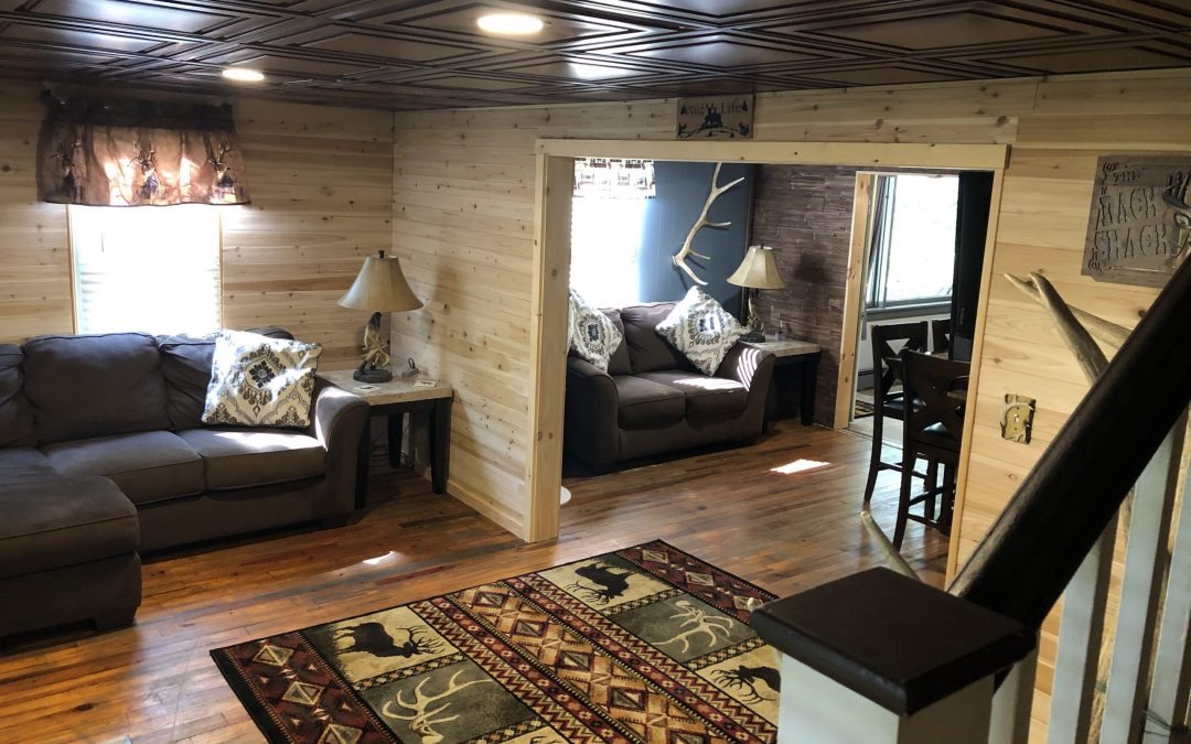 living area the rack shack | Visit PA Great Outdoors