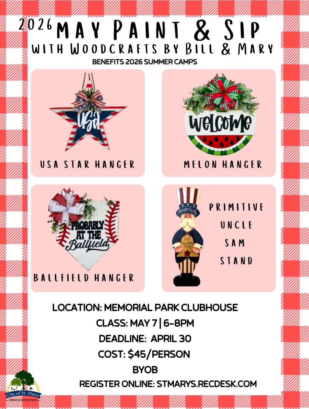 May Paint and Sip | Visit PA Great Outdoors