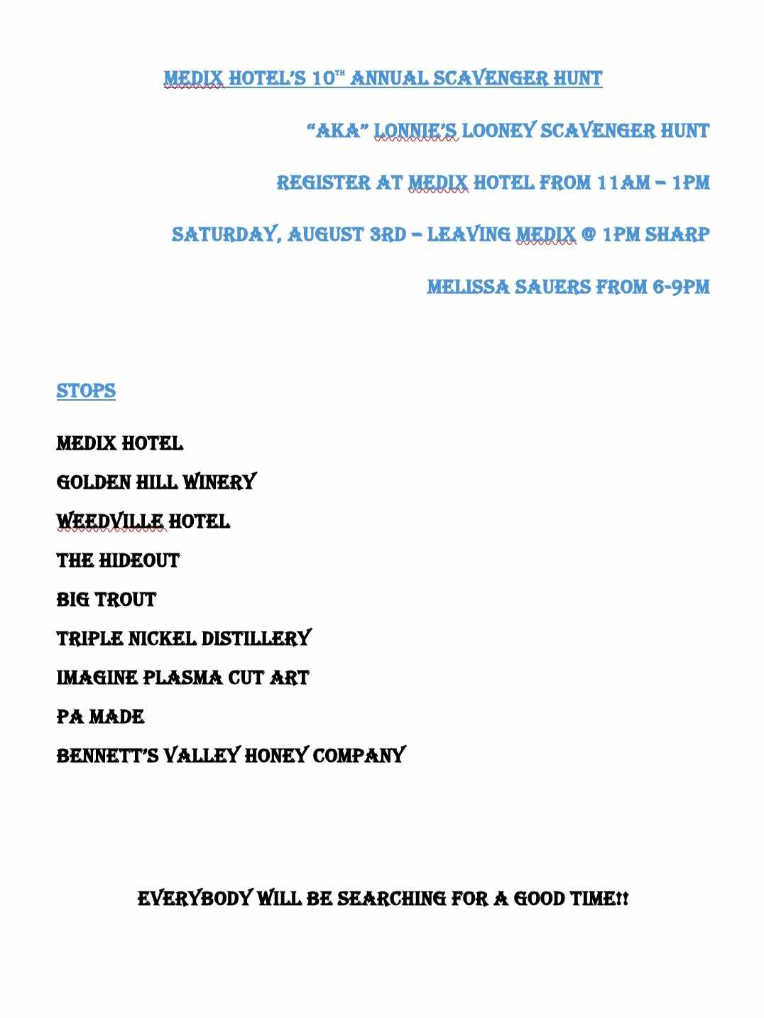 medix scavenger | Visit PA Great Outdoors