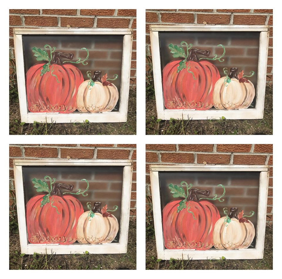 old window fall painting | Visit PA Great Outdoors