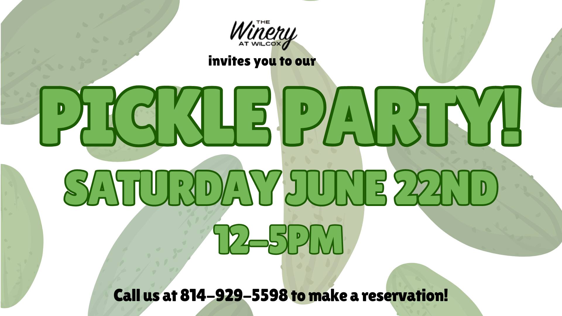 pickle party | Visit PA Great Outdoors