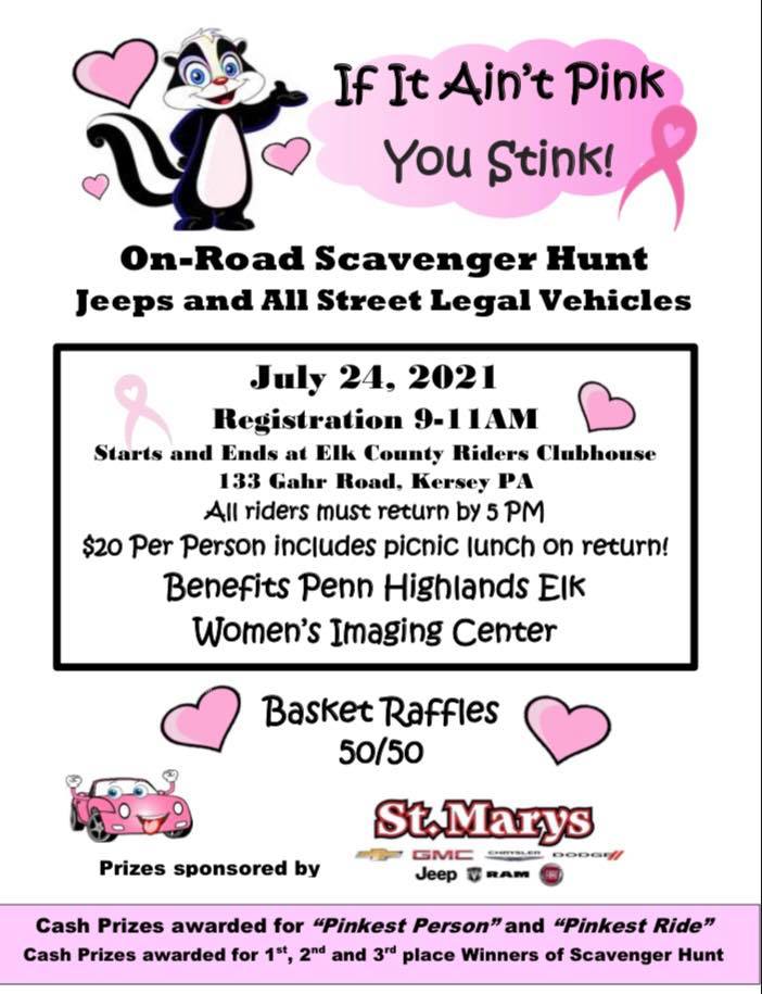 pink fundraiser | Visit PA Great Outdoors
