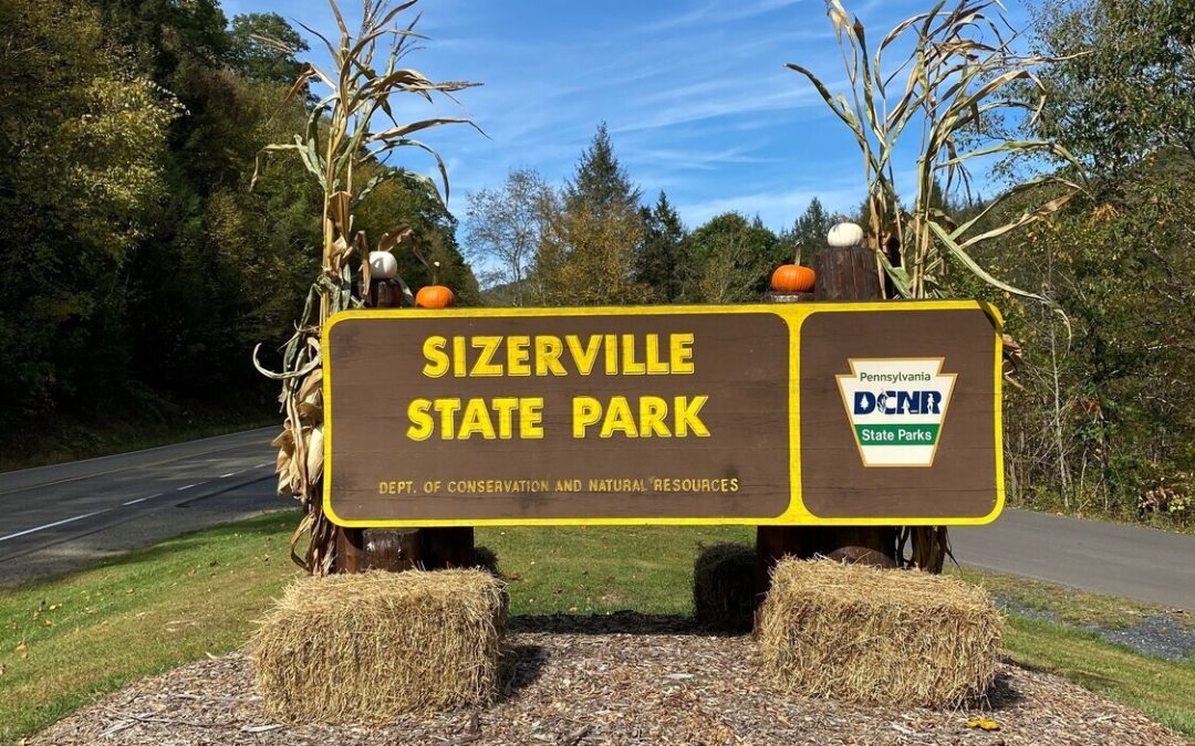 sizerville state park sign autumn | Visit PA Great Outdoors