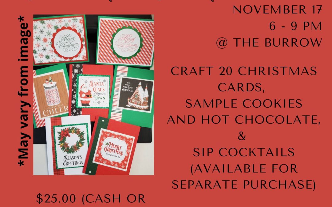 the burrow christmas event | Visit PA Great Outdoors