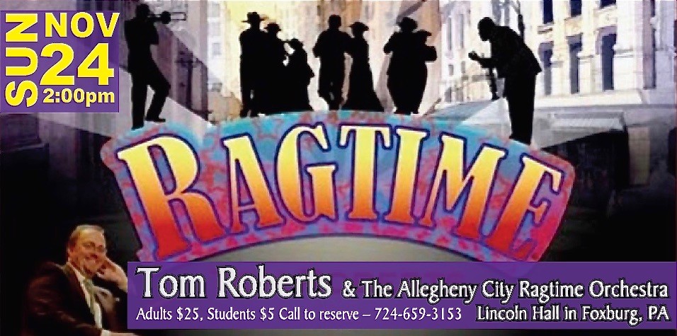 tom roberts ragtime arca poster | Visit PA Great Outdoors