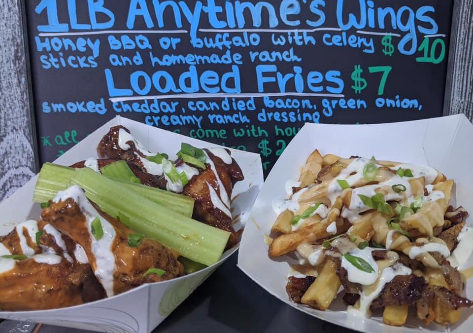 wings and fries Anytime Lunch | Visit PA Great Outdoors
